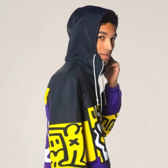 Members Only | Jackets & Coats | Members Only X Keith Haring Anorak ...